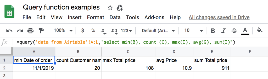 Google Sheets QUERY Function Tutorial 2025 | Coupler.io Blog