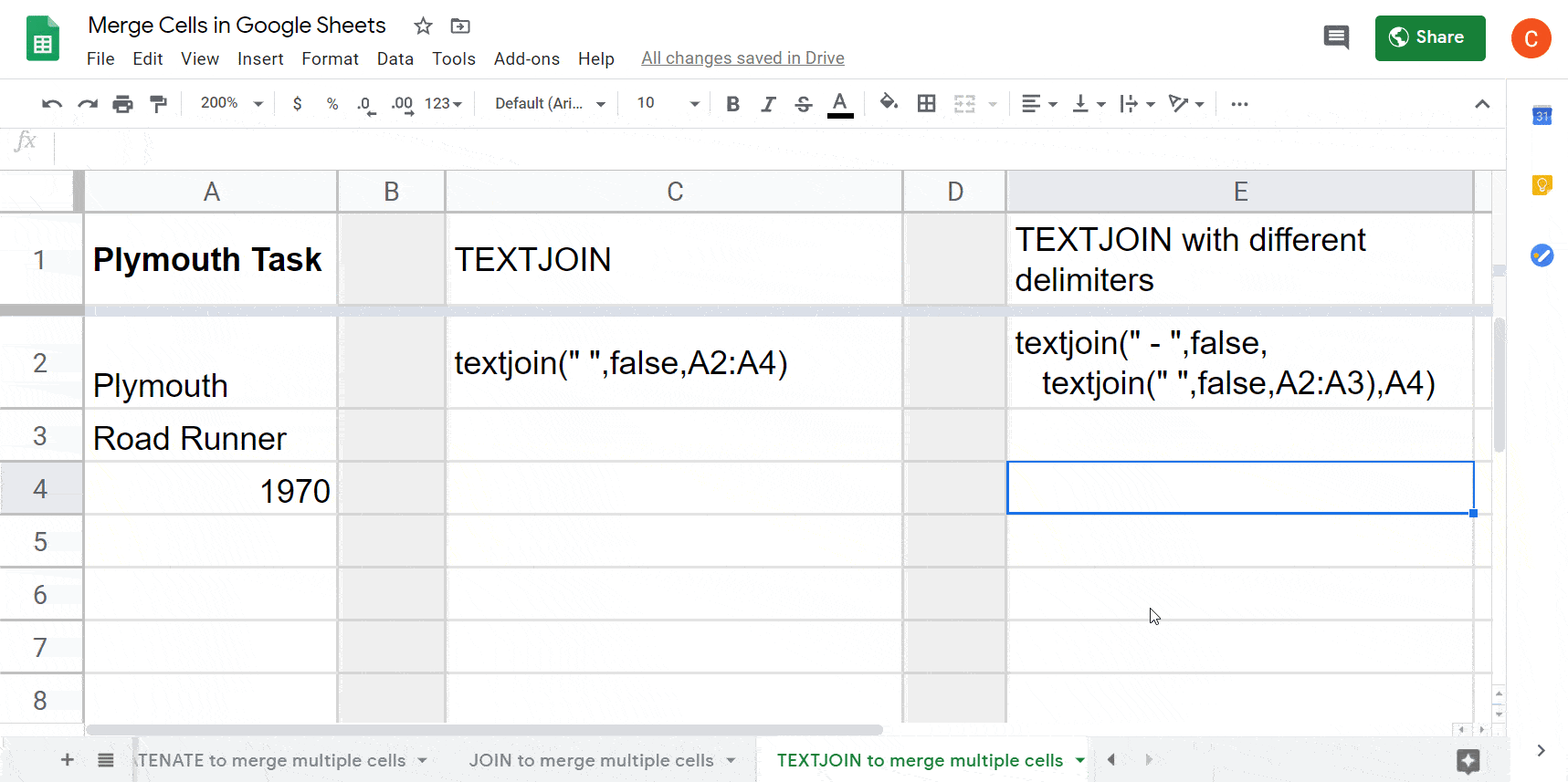 Merge Data in Google Sheets: Formula Examples | Coupler.io Blog