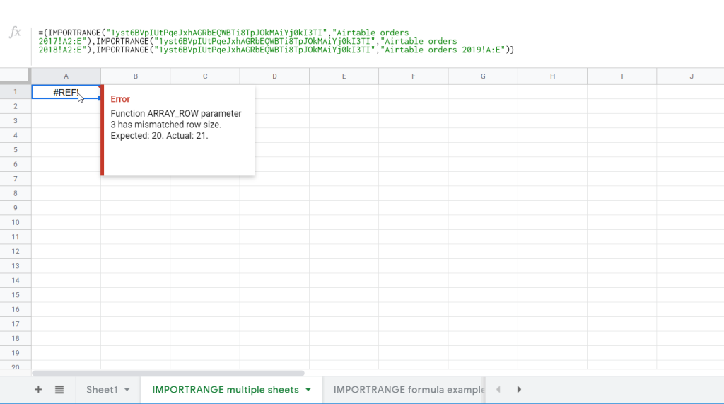 IMPORTRANGE Google Sheets Tutorial | Coupler.io Blog