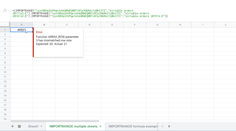 IMPORTRANGE Google Sheets Tutorial | Coupler.io Blog