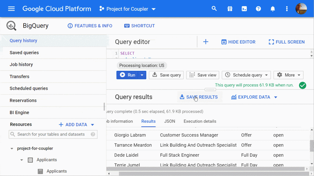 BigQuery to Google Sheets Connection | Coupler.io Blog