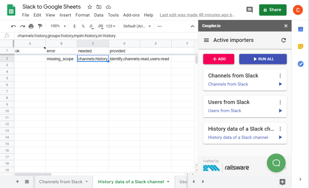 Slack Google Sheets Integration Without Coding | Coupler.io Blog