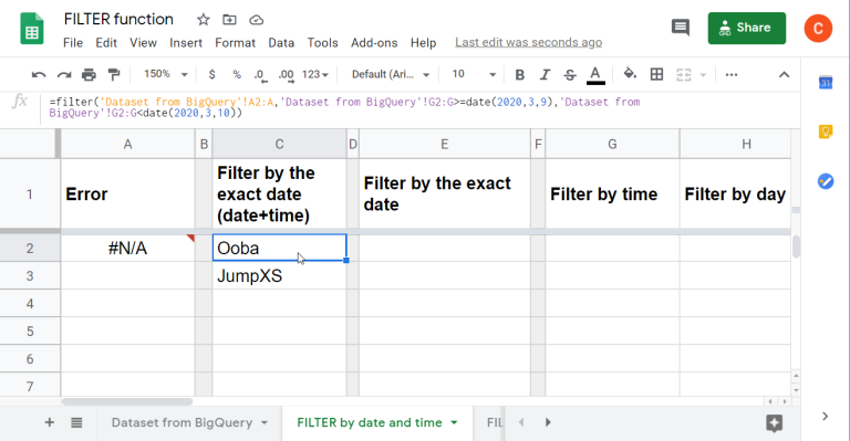 FILTER Function Google Sheets How-To Guide | Coupler.io Blog