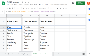 FILTER Function Google Sheets How-To Guide | Coupler.io Blog