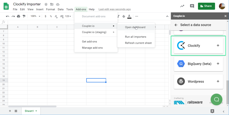 Connect Clockify to Google Sheets | Coupler.io Blog