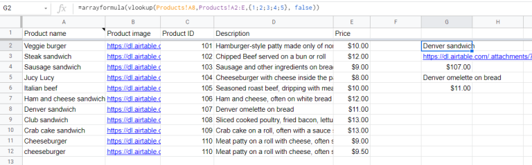 VLOOKUP Google Sheets Explained | Coupler.io Blog