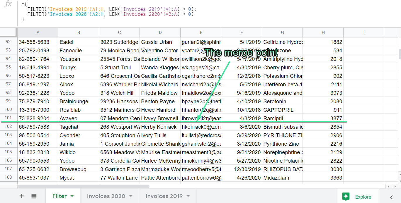 How to Combine Multiple Google Sheets Into One 2023 | Coupler.io Blog