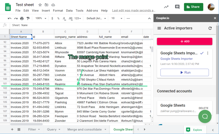 Combine Multiple Sheets Into One Without Copy-Paste | Coupler.io Blog