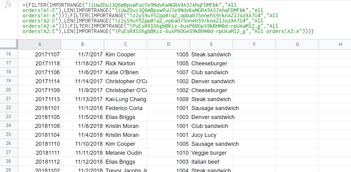 IMPORTRANGE Google Sheets Tutorial | Coupler.io Blog