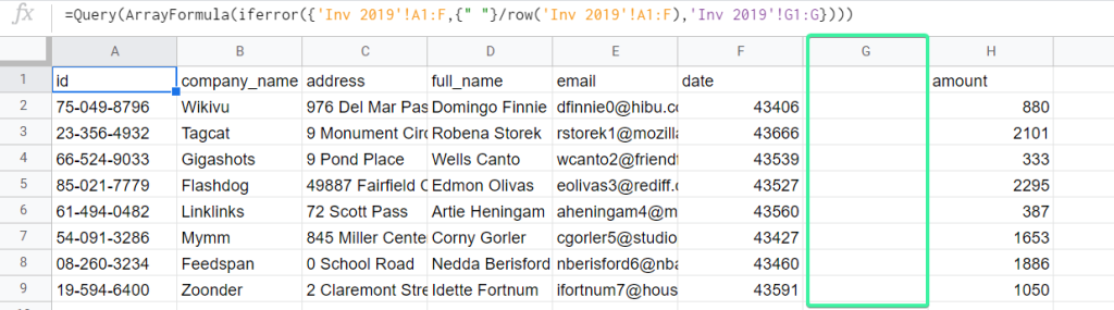 Merge Tabs With a Different Number of Columns | Coupler.io Blog