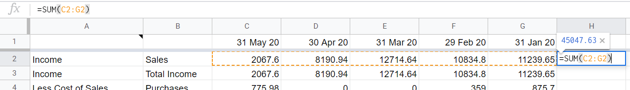 Google Sheets SUM/SUMIF/SUMIFS Formula | Coupler.io Blog