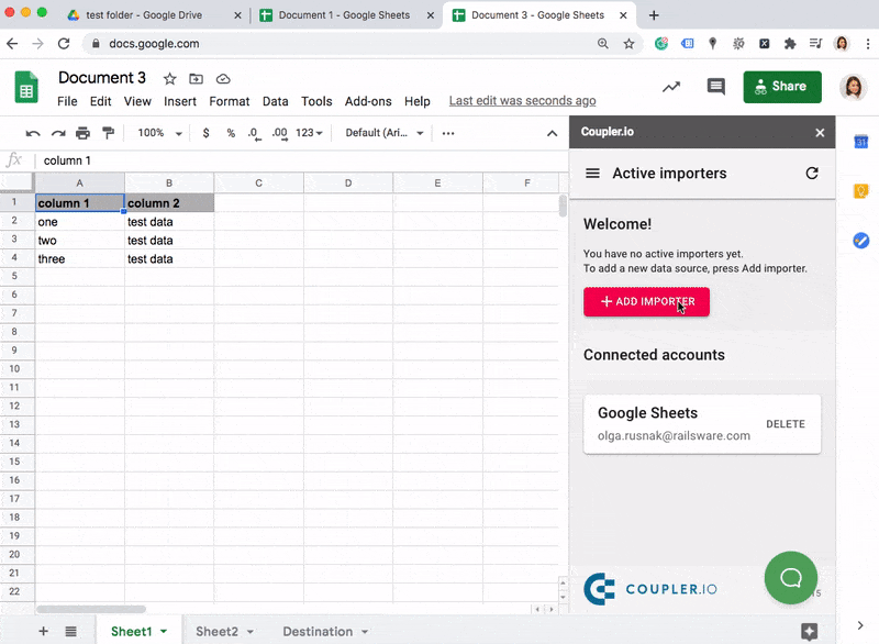How to share a Google sheet: from one tab to sharing with non-Gmail users | Coupler.io Blog