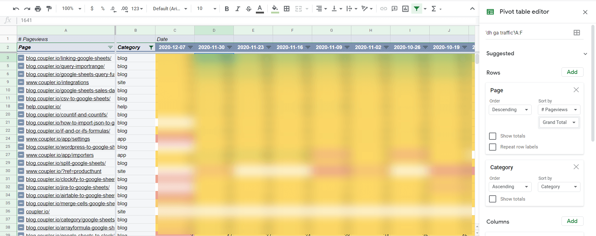 How to Import Google Analytics to Google Sheets | Coupler.io Blog