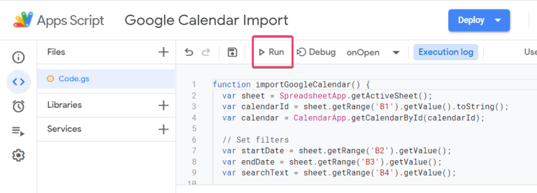 How to Export Google Calendar to Google Sheets | Coupler.io Blog