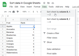How to Sort Data in Google Sheets Explained | Coupler.io Blog