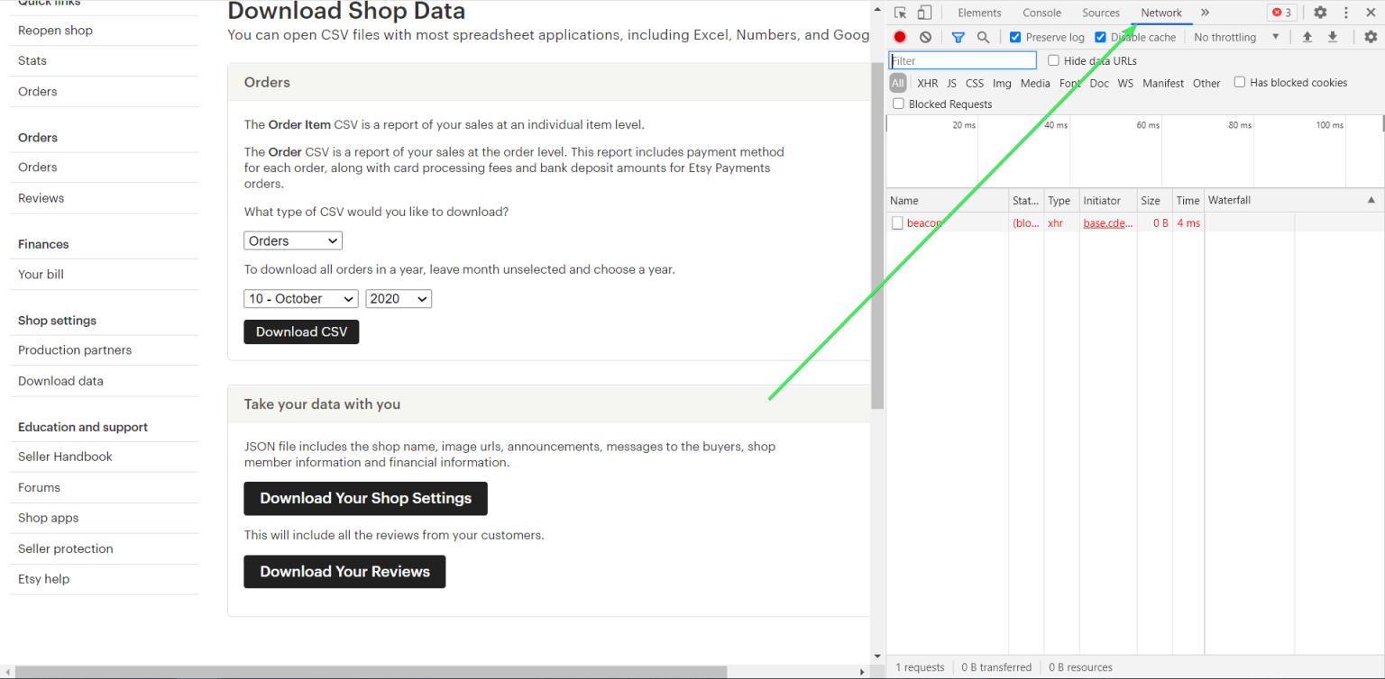 How to Export Data from Etsy to CSV | Coupler.io Blog