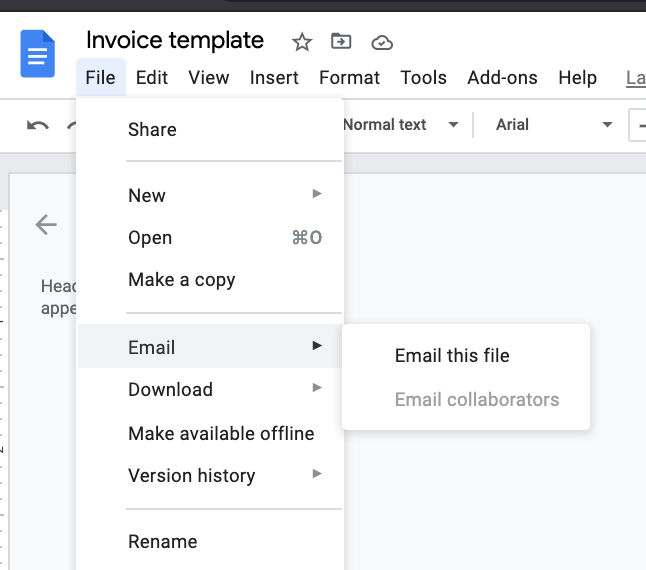 Invoice Template Google Docs Ready-to-Use in 2023 | Coupler.io Blog