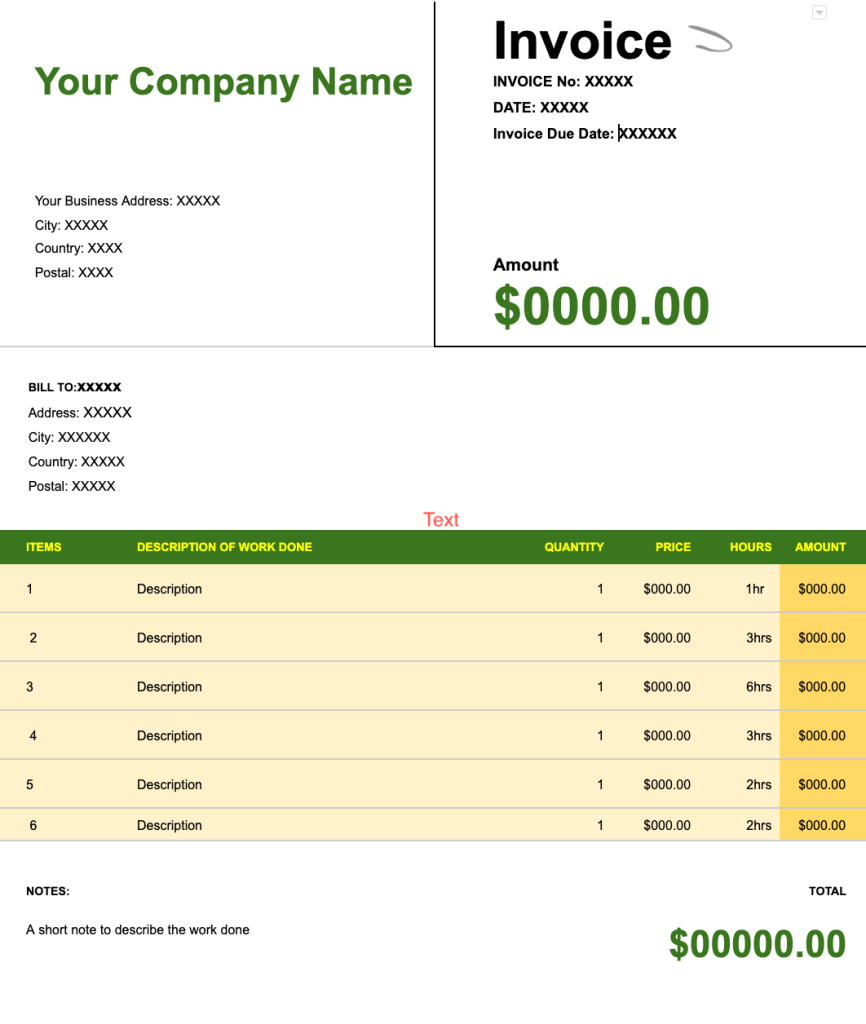 Invoice Template Google Docs Ready-to-Use in 2025 | Coupler.io Blog