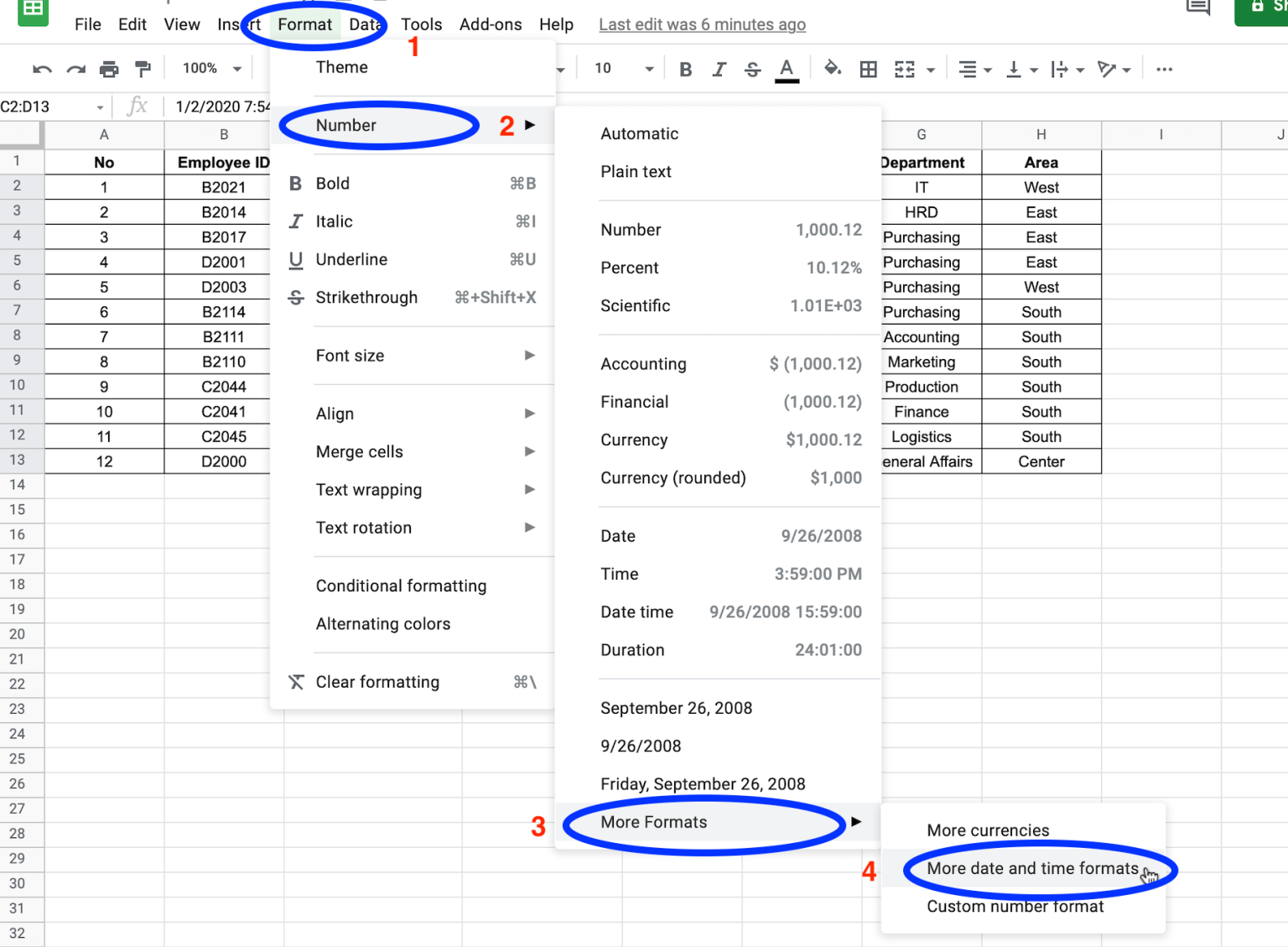 Google Sheets Date Format Which Why And How Coupler io Blog