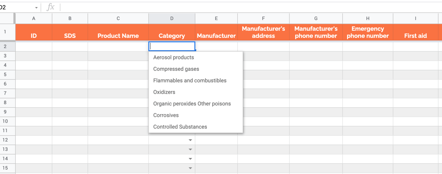 Google Sheets Inventory Template | Coupler.io Blog