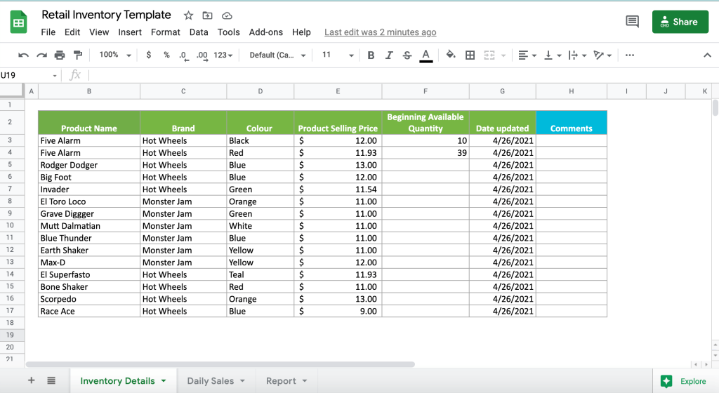 How To Record Inventory For Small Business Campingdelta