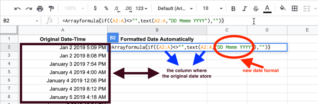 Google Sheets Date Format: Which, Why, and How | Coupler.io Blog