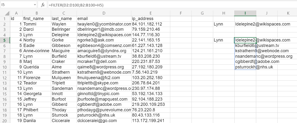 Excel VLOOKUP For Multiple Results | Coupler.io Blog