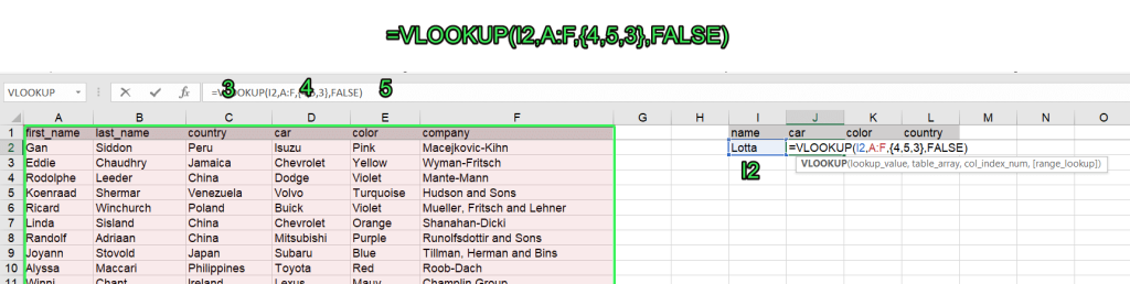 Excel Vlookup Multiple Columns Formula Example Coupler io Blog