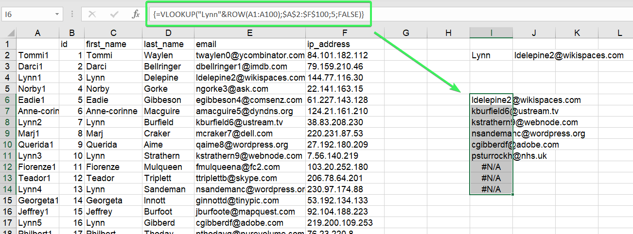 How To Return Multiple Values Using Vlookup In Excel Bank2home
