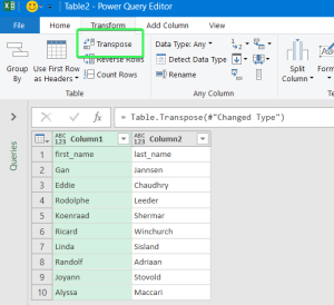 How to Convert Excel Rows to Columns? | Coupler.io Blog
