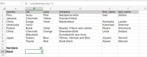Excel COUNTIF Not Blank | Coupler.io Blog