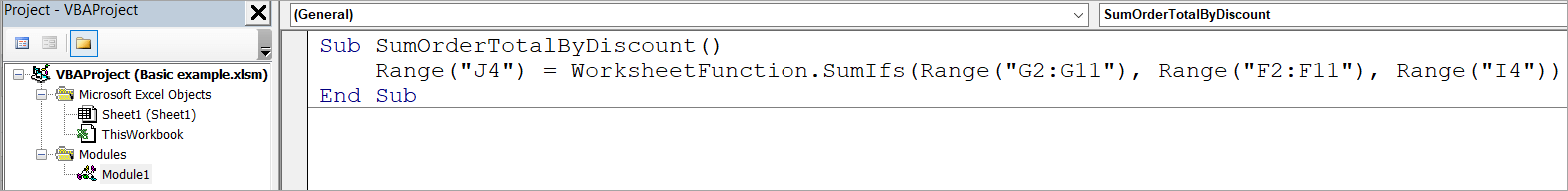 SUMIFS VBA: How to Write + Examples | Coupler.io Blog