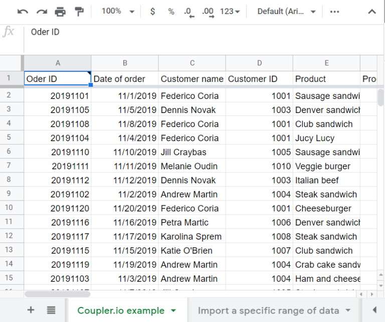 QUERY + IMPORTRANGE in Google Sheets With Examples 2023 | Coupler.io Blog