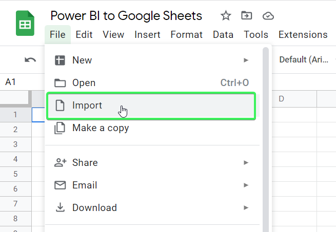 Google Sheets Power BI - How to Connect | Coupler.io Blog