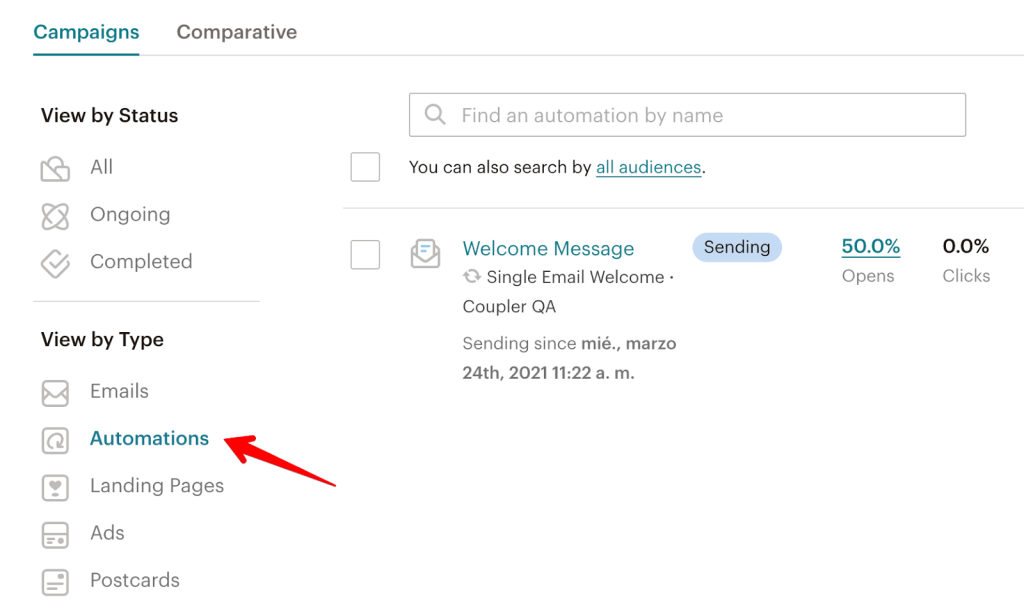 Getting Started with Mailchimp Workflow | Coupler.io Blog