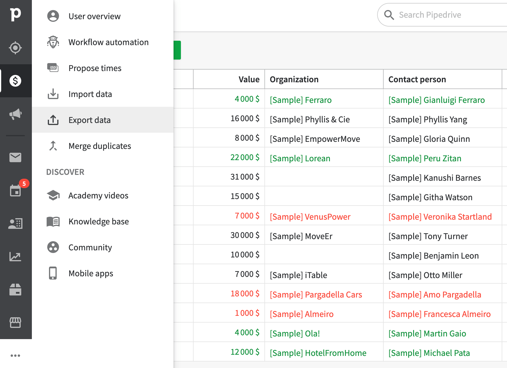 Pipedrive Export Contacts - Tutorial | Coupler.io Blog