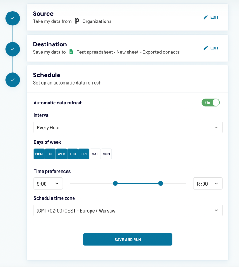 Pipedrive Export Contacts - Tutorial | Coupler.io Blog