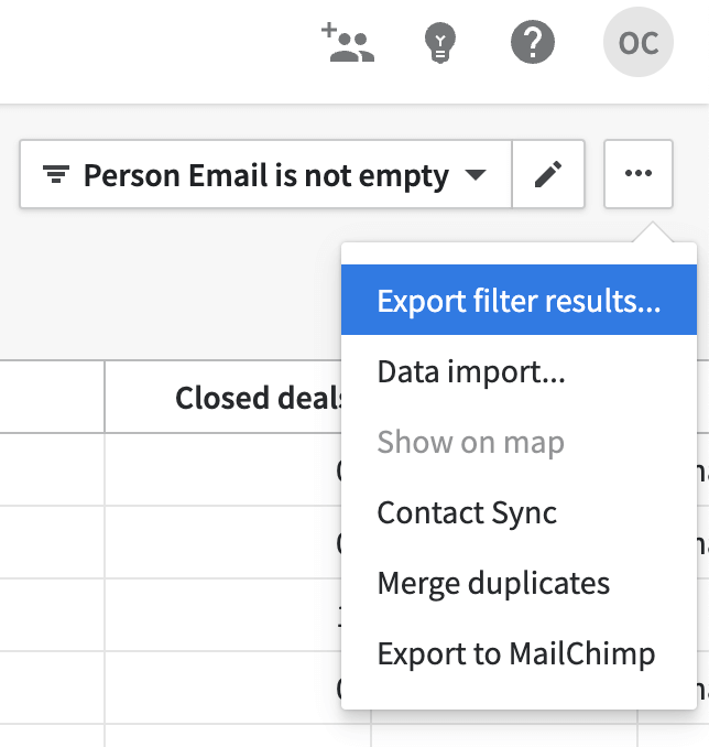 Pipedrive Export Contacts Tutorial Blog 
