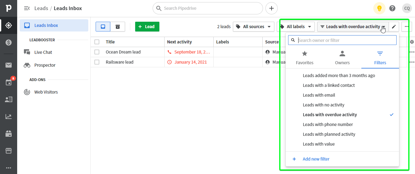 Pipedrive Export Leads Guide | Coupler.io Blog