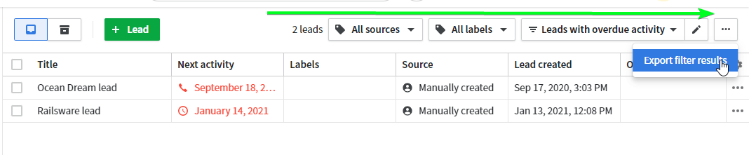 Pipedrive Export Leads Guide | Coupler.io Blog