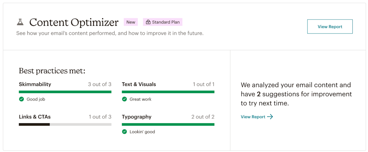 Mailchimp Reporting: The Ultimate Guide to Mailchimp Reports | Coupler ...