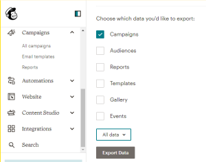 How to Export Mailchimp Campaign as CSV, Excel, PDF, HTML | Coupler.io Blog