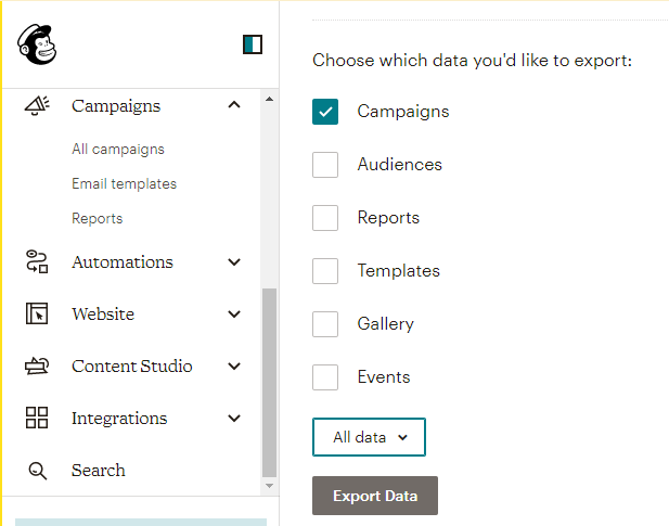 How to Export Mailchimp Campaign as CSV, Excel, PDF, HTML | Coupler.io Blog