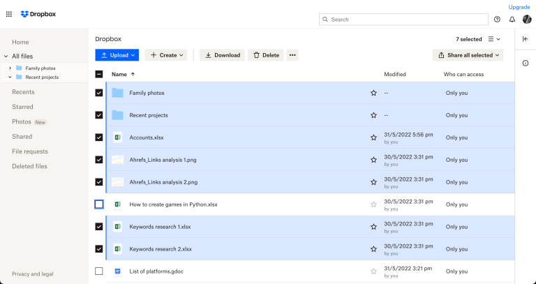 How to Export Dropbox Data | Coupler.io Blog