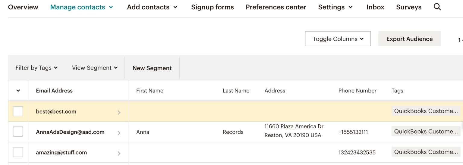 Mailchimp Lists Tutorial | Coupler.io Blog