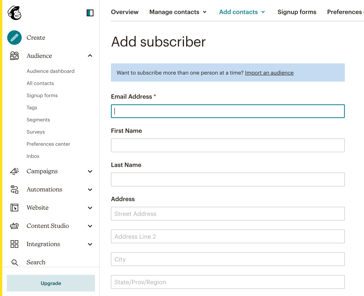 Mailchimp Lists Tutorial | Coupler.io Blog