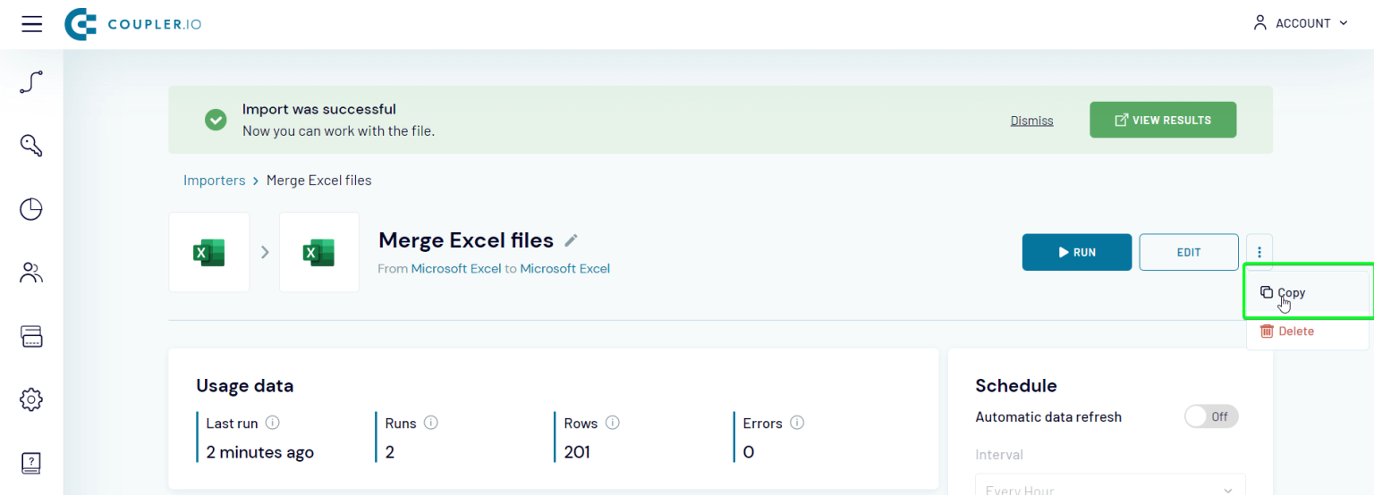 How to Merge Excel Files | Coupler.io Blog