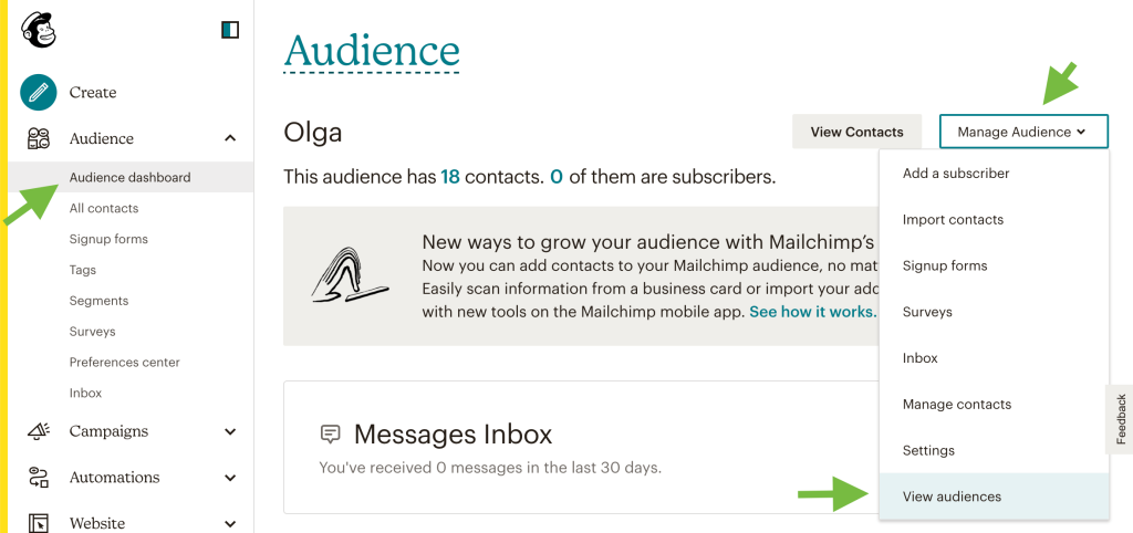 Mailchimp Lists Tutorial | Coupler.io Blog