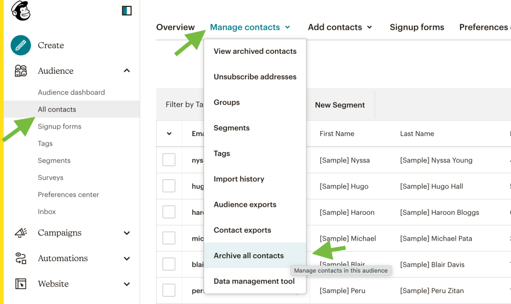 Mailchimp Lists Tutorial | Coupler.io Blog