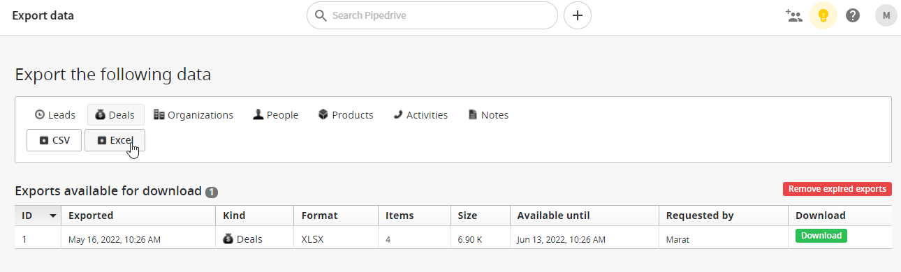 How to Export Pipedrive Deals | Coupler.io Blog